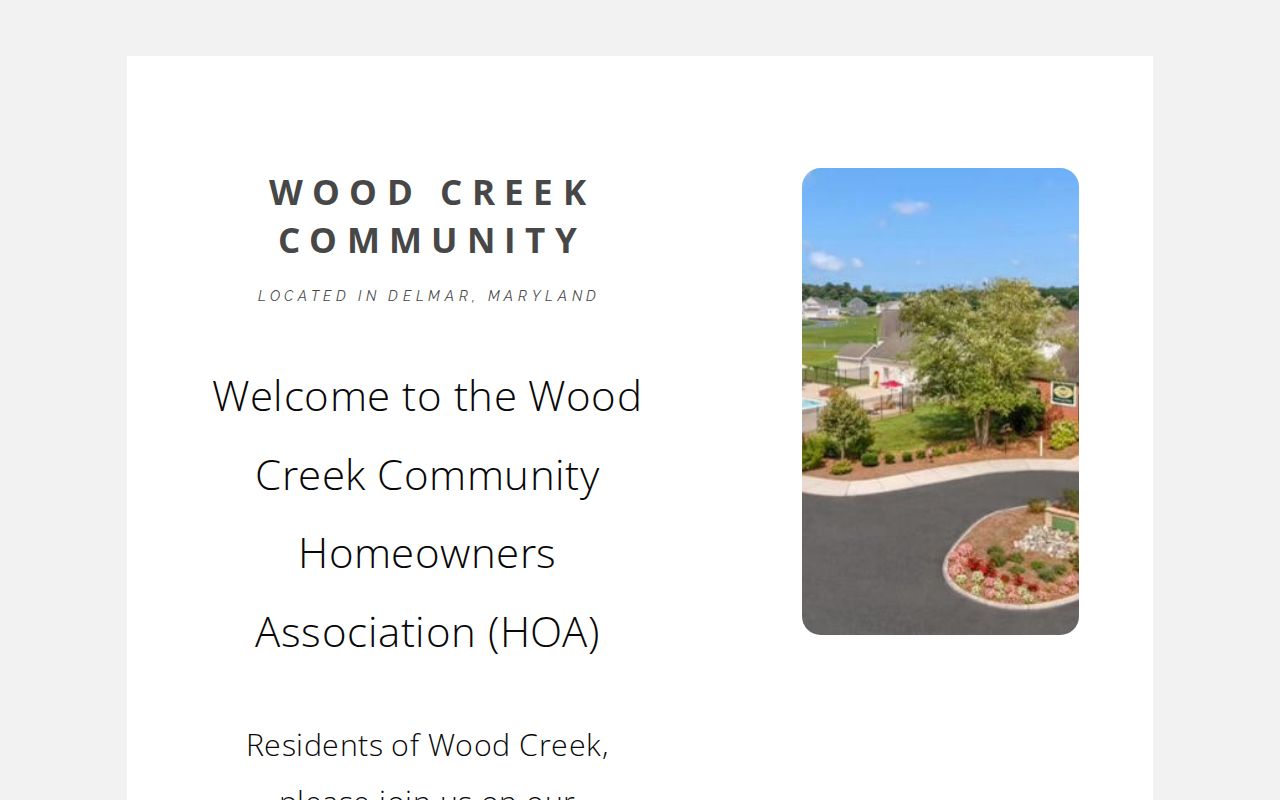 Wood Creek of Delmar MD
